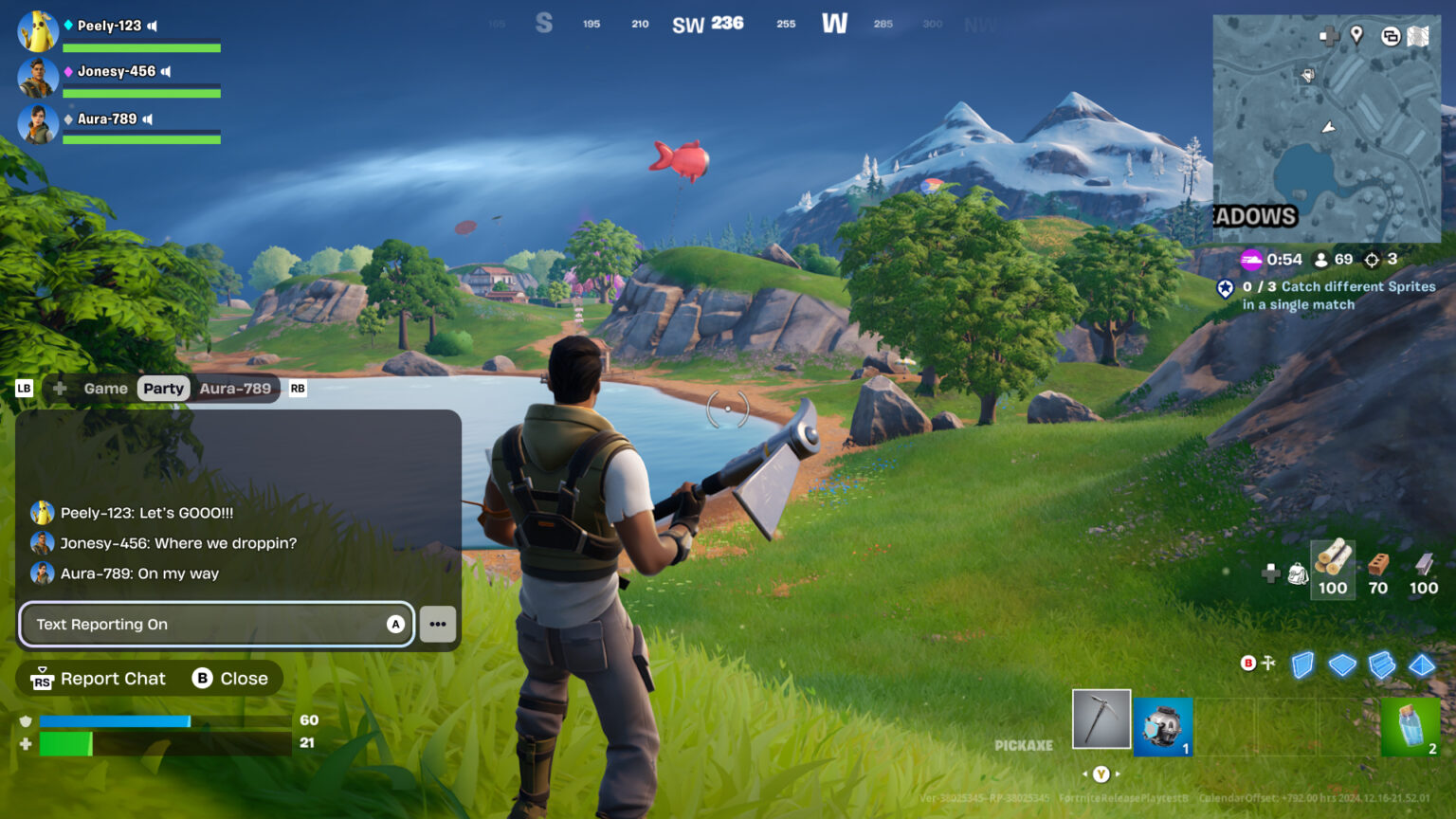 Fortnite’s new social feature: Text Chat – Mapshot
